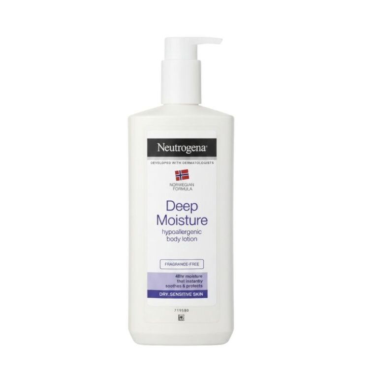 Neutrogena Norwegian Formula Deep Moisture Hypoallergenic Body Lotion ...