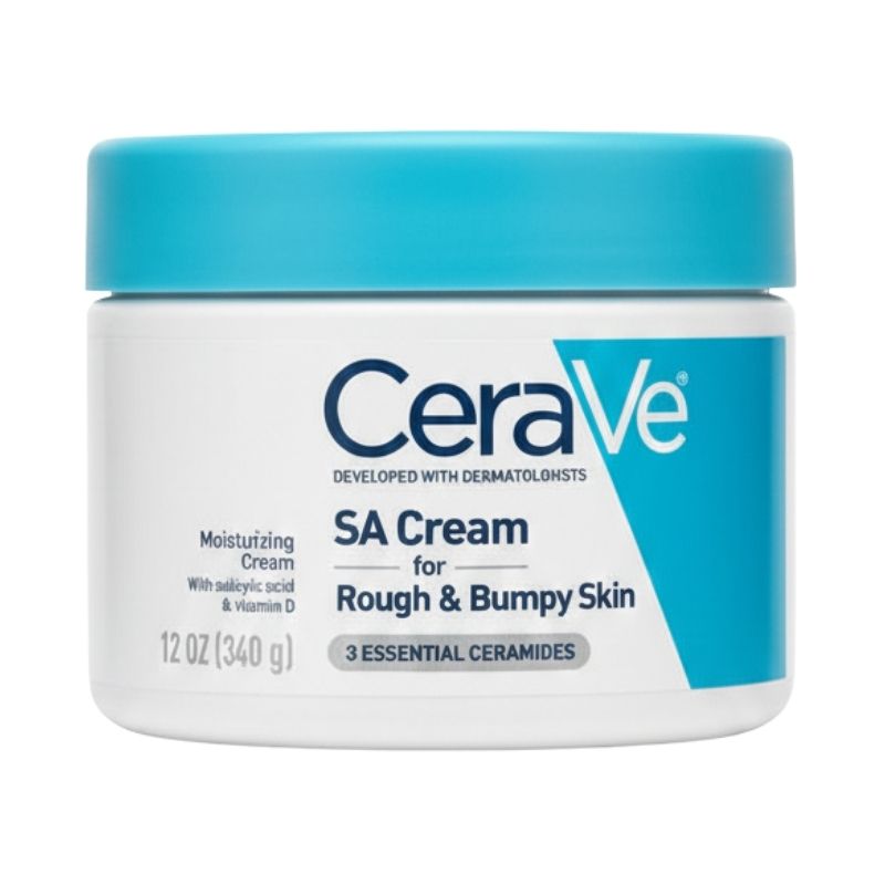 CeraVe SA Cream for Rough & Bumpy Skin (Salicylic Acid) – 12 oz / 340 g ...