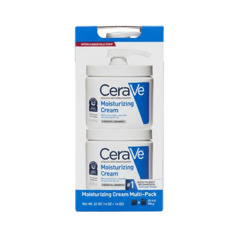 CeraVe Moisturizing Cream Multi‑Pack with Interchangeable Pump – 2 × 16 ...